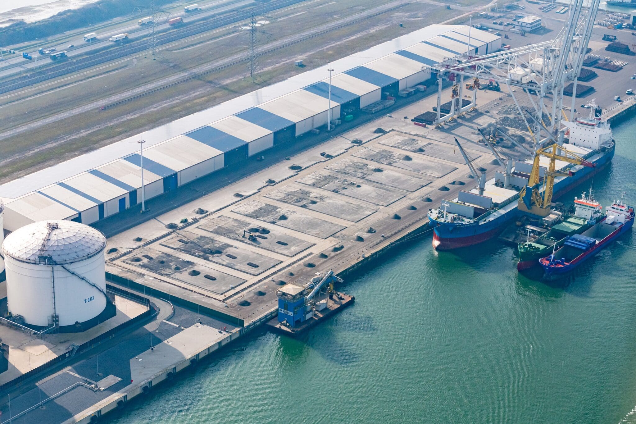 Marcor has started the development of a dry bulk terminal in the Port ...