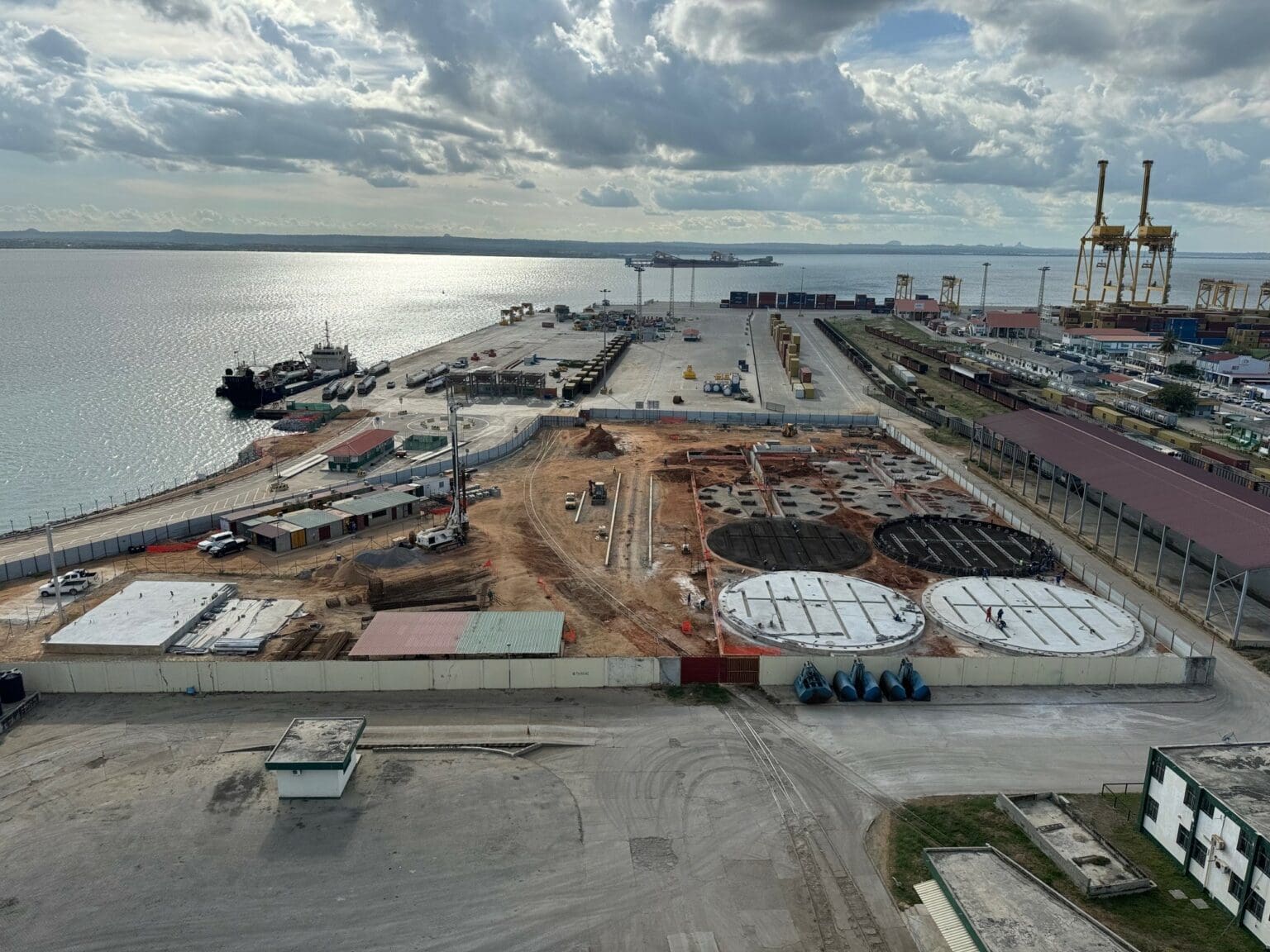 The new Bulk Grain Terminal at Nacala Port - Steinweg