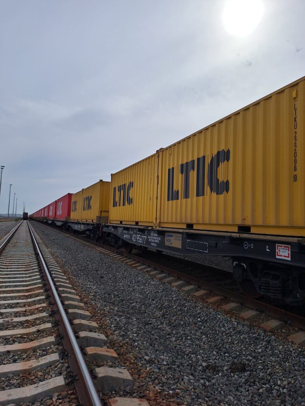 First Successful BTK Railway Shipment by C. Steinweg Caspian - Steinweg